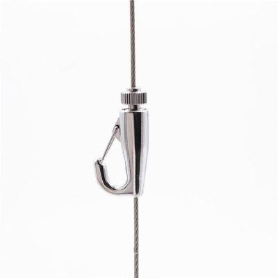 China High Quality Simple Cable Grip Suspended Lighting Gripper Cable Hook For Wire for sale