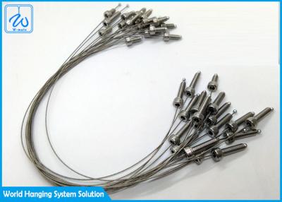 중국 거는 점화를 위한 나사 0.8mm를 가진 Customizable 7x7 스테인리스 철사 밧줄 판매용
