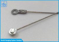 China Galvanized Wire Rope Lanyard With Eyelet End Fitting For Hanging Ceiling Light for sale