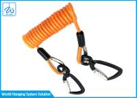 China Vinyl Coated Retractable Extension Spring Safety Cable for sale