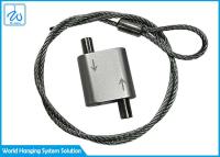 China Adjustable Brass Cable Loop Lock For Steel Wire Rope for sale