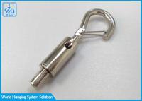 China Adjustment Ceiling Mount Wire Rope Clamping With Spring Hook for sale