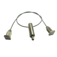 China Steel Adjustable Hanging Wire Cable For Linear Led Light for sale
