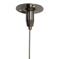 China OEM Custom Ceiling Light Hanging Adjustable Brass Material Cable Wire Gripper for sale