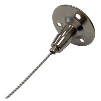 China OEM Custom Ceiling Light Hanging Adjustable Brass Material Cable Wire Gripper for sale