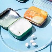 Quality Personalized Portable Mint Pressed Tablet Candy Tin Box OEM Sugar-Free Cool for sale