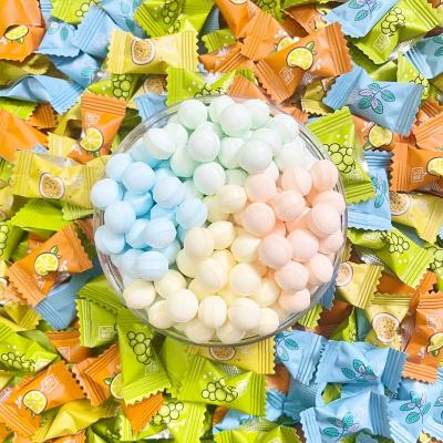 China Wholesale OEM Fruit Flavored Sugar Free Vitamin C Mint Lozenges Fresh Breath Tablet Candy Bag for sale