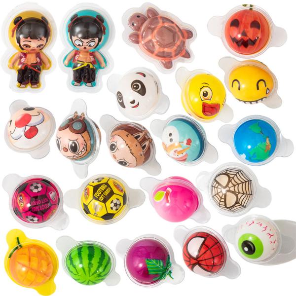 Quality Halal Certified Gummy Candy Filled Jam Assorted Ball Shape Soft Candy Sweets for sale