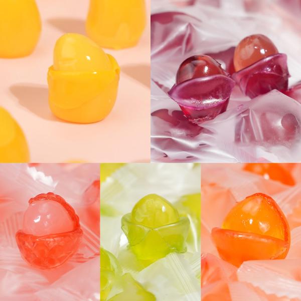Quality Candy Wholesale Custom Private Label Popular Mango Peelable Gummy Candy Sweets for sale