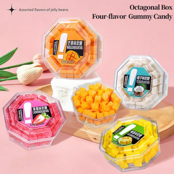 Quality High Quality Sweet Soft Gummy Candy Assorted Fruit Flavor Chewy Mango Candy for sale