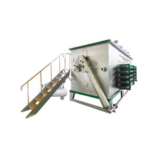 Quality IEPP Integrated Max Flow 180m3/h Food Meat Processing Oil Water Separator Grease Trap System Dissolved air Flotation Machine for sale