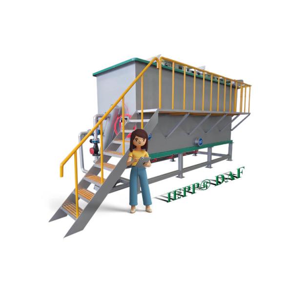Quality IEPP Manufacturer STP Wastewater Treatment Plant DAF System Oily Water Purification Machine Dissolved air Flotation Equipments for sale