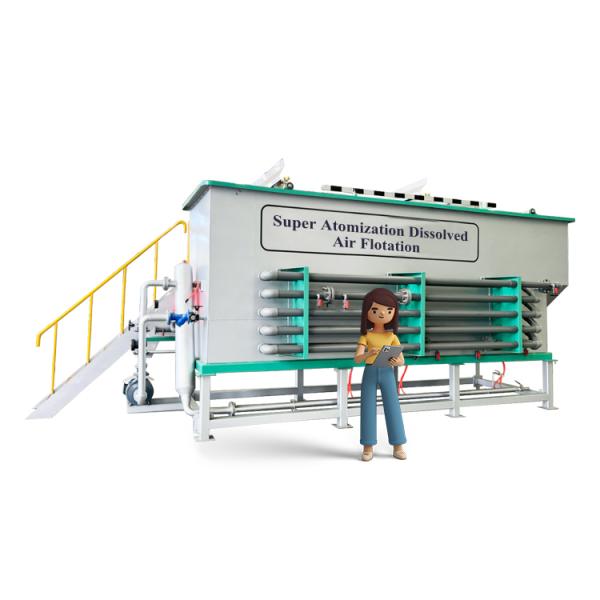 Quality IEPP Manufacturer Algae Municipal Wastewater Efflent Thickener Micro Bubble Saturator Daf Dissolved air Flotation in Water Reuse for sale