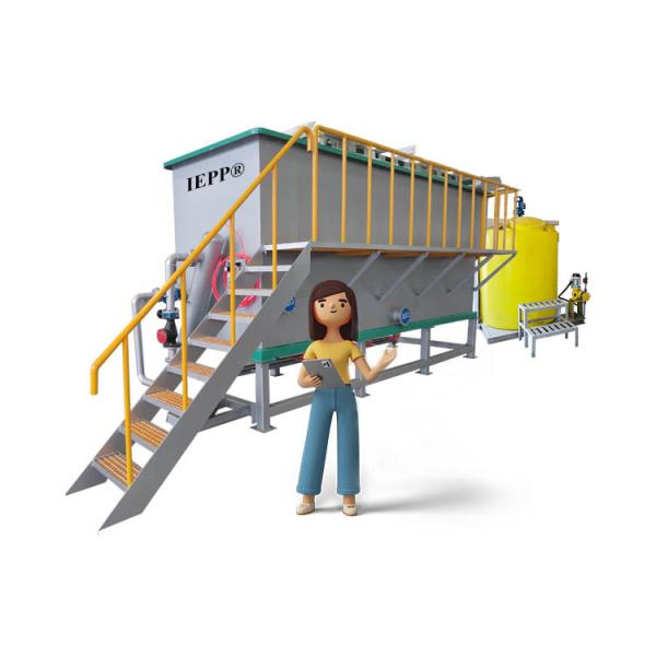 Quality IEPP Manufacturer Factory Wastewater Treatment DAF System WWTP Gray Water Purification Machine Dissolved air Flotation Equipment for sale