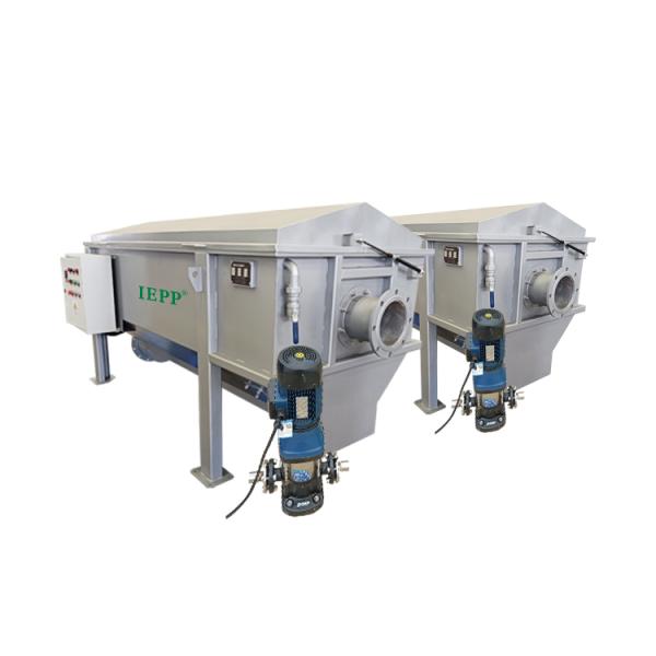 Quality IEPP China Manufacturer Factory Drum Filter Gray Water Sewage Treatment Rotary Fine Screen WWTP Wastewater Purification Device for sale