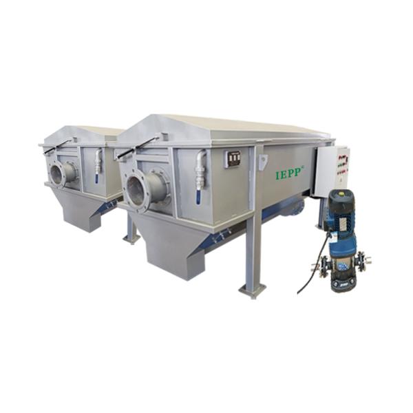 Quality IEPP Wool Textile Mill Water Filtering Separator Wastewater Treatment Equipment Rotating Drum Screen Sewage Filtration Equipment for sale