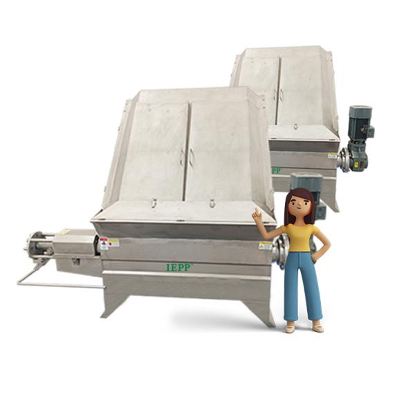 Quality IEPP Manufacturer Factory Flushing Cow Dung Dewatering Machine Supplier Dairy Swine Pig Farm Manure Dehydrator Screen Separator for sale