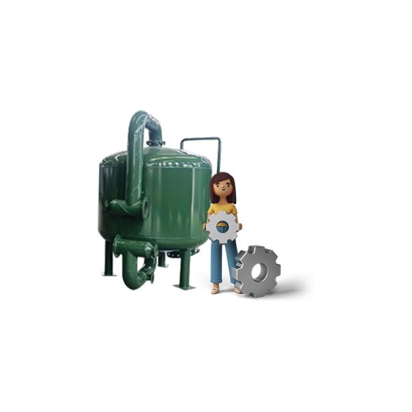 Quality IEPP 2023 Preferential Price Pretreatment Before RO System Waste Water Filter Machine Industrial Sand Filter Multi Media Filter for sale