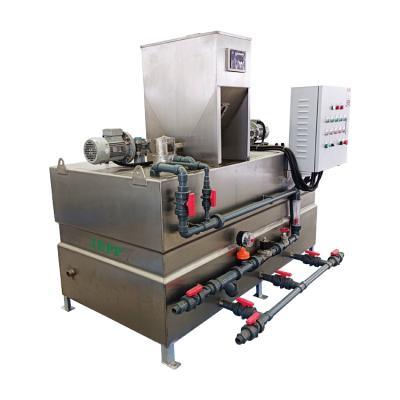 China IEPP High Capacity Sewage Treatment Plant Powder Chemical Agent Dosing Mixture Industrial PAM Automatic Polymer Preparation Unit for sale