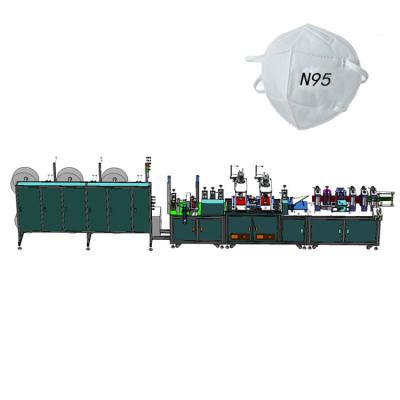Cina maschera chirurgica N95 che fa macchina in vendita
