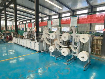 China Máscara protetora cirúrgica descartável que faz a máquina à venda