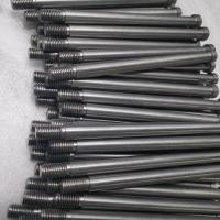 China high purity molybdenum thread molybdenum rod with thread for sale