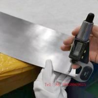 China Radiation Shielding 0.05mm Tungsten Foil Sheet 20cm Width for sale