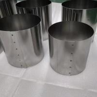 China Custom Size 0.5mm Thick Molybdenum Tubes Alkaline Washed Surface for sale