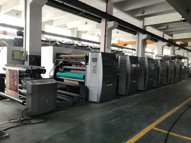 High Speed 6 Color Unit Type Flexo Printing Machine for Paper Materials