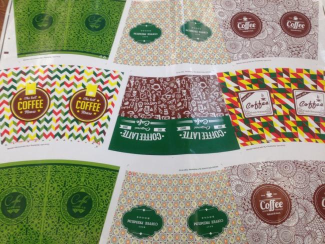 Paper Horizontal Type Roll to Roll Flexo Printer
