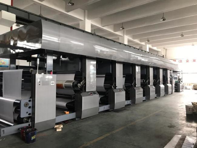 Chamber Doctor Blade Anilox Roller Flexography Printer