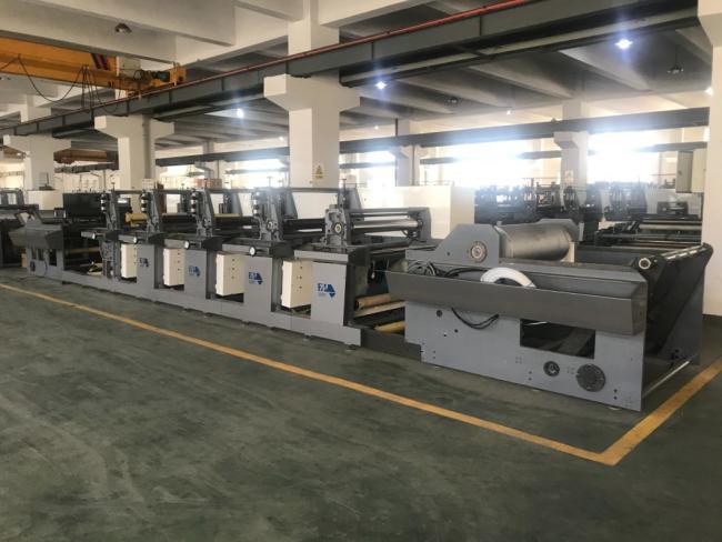 Flexography Ceramic Anilox Roller Printing Machine for Paper Rolls