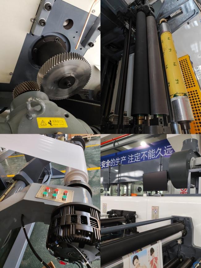 Unit Type 6 Colors Flexographic Printing Machine for Paper Plate Printing and Varnishing