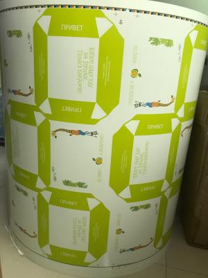 China Water Based Ink 6 Color Inline Type Servo Control Flexo Printing Machine for Printing for sale