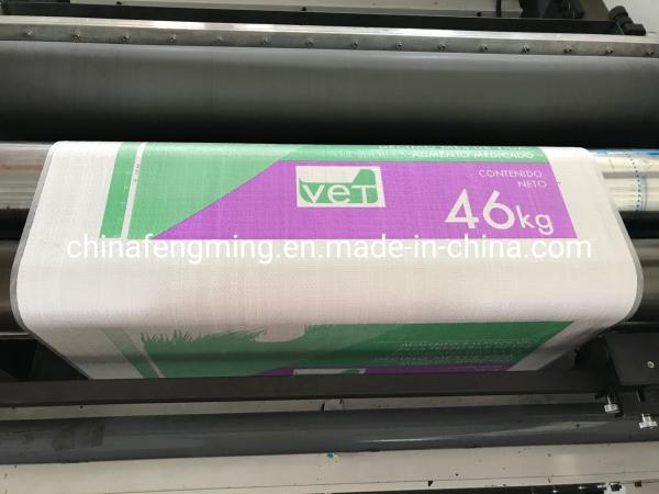 CE ISO9001 FM Series Four-Color Flexographic Printing Machine 200m/Min Gearing 1/8cp