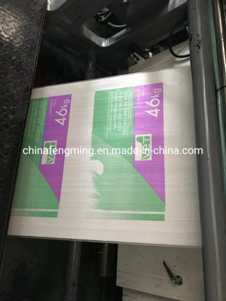 CE ISO9001 FM Series Four-Color Flexographic Printing Machine 200m/Min Gearing 1/8cp