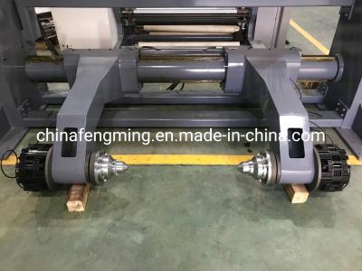 China Hoogwaardige vierkleurige flexografische drukmachine met maximale drukbreedte van 1000 mm Te koop