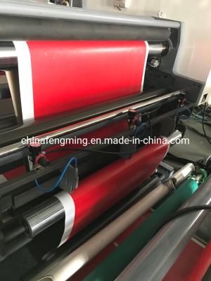 China FM-B Multicolor Red Packet Printing Machine met inline embossing en embossing unit Te koop