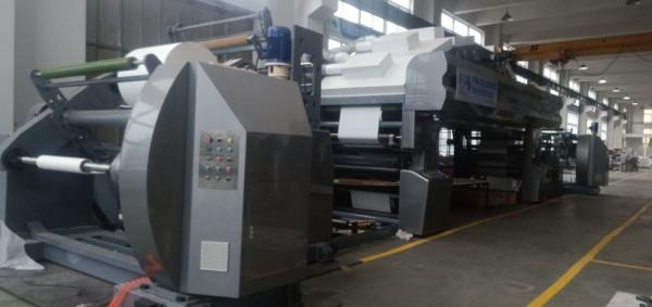 1350mm Hot Air IR Drying Curved Thin Paper Coating Machine