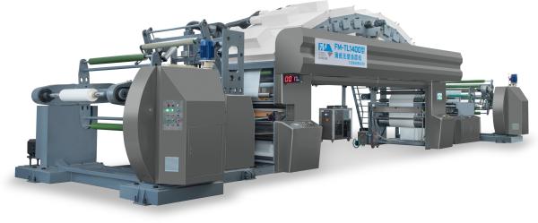 1350mm Hot Air IR Drying Curved Thin Paper Coating Machine