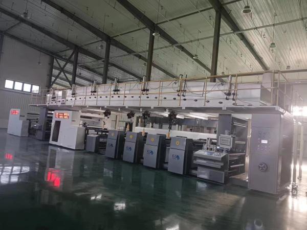 1524mm 1200mm Medical Package Flexographic Machine Servo Control