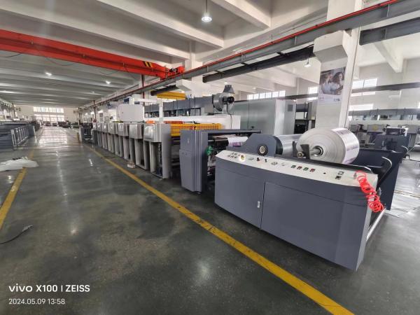 Innovative Flexographic Printing Machine with 1524mm Max. Unwinder Diameter