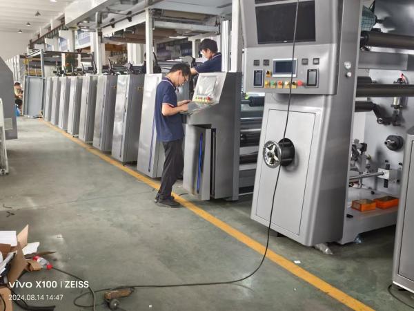 Automatic Flexo Printing Machine Flexographic Printers Flexo Printing Machine Roll To Roll