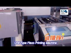 1370 mm Max. Webbreedte Flexografische drukmachine voor verpakking van papieren tassen