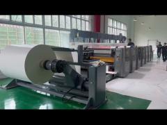 Multi-Color Paper Cup/Bag Printing Machine with Rotary Letterpress Embossing Structure