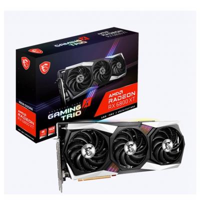 中国 New MSI 6800XT Desktop Wholesale High End Graphics Card Gaming XTRIO Graphics Card 販売のため