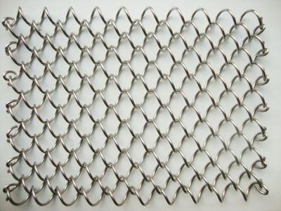 China Stainless Steel Metal Drapery with 7mm opening for sale