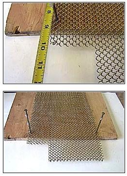 China How to cut the metal drapery for sale