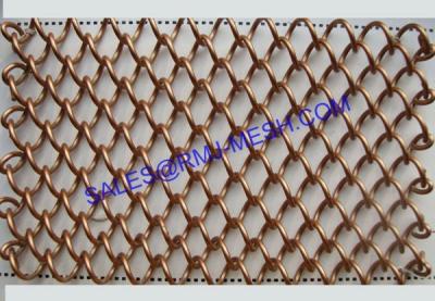 China Metal Coil Drapery 4mm Opening for sale