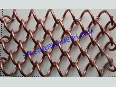 China Metal Coil Drapery 8 mm Opening for sale